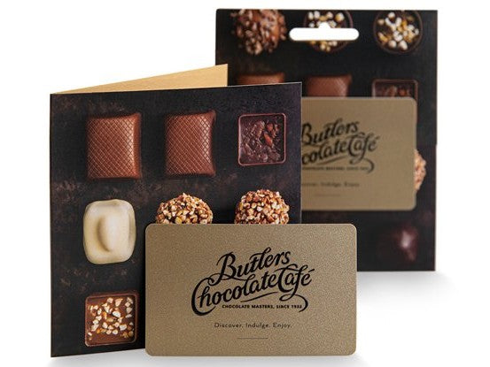 Gift Cards – Butlers Chocolates
