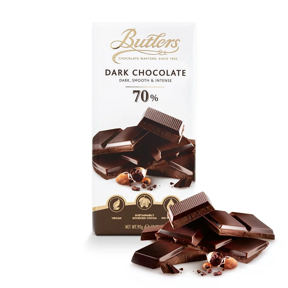 70% Dark Chocolate (x6) – Butlers Chocolates